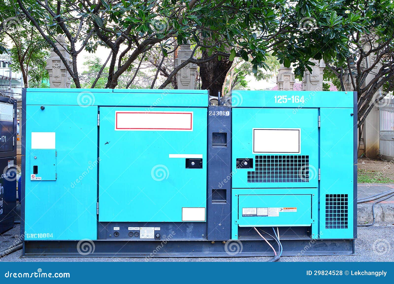 Mobile Electric Power Generator for Emergency Situations Stock Photo ...
