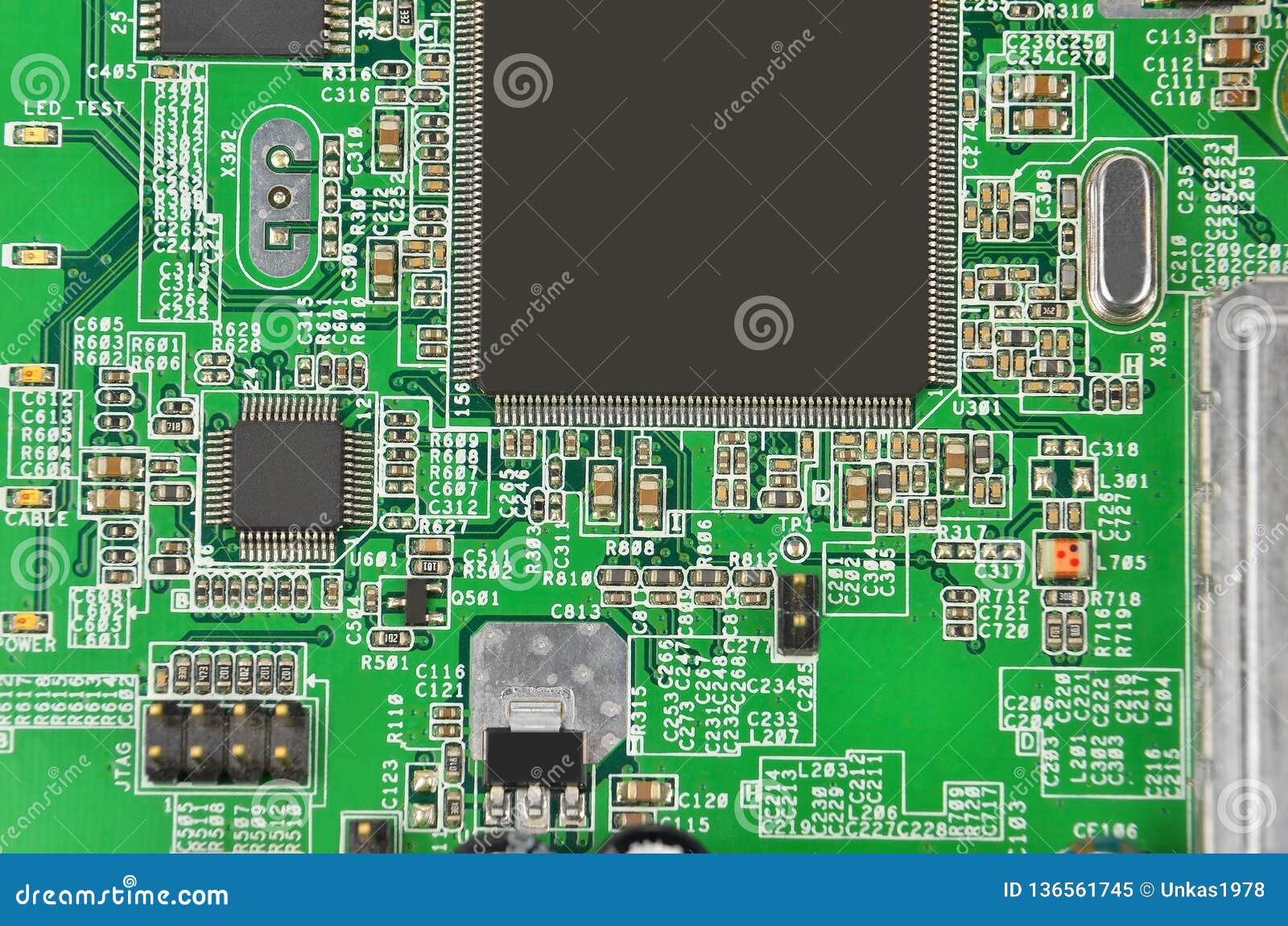 Green modem motherboard stock image. Image of engineering - 136561745