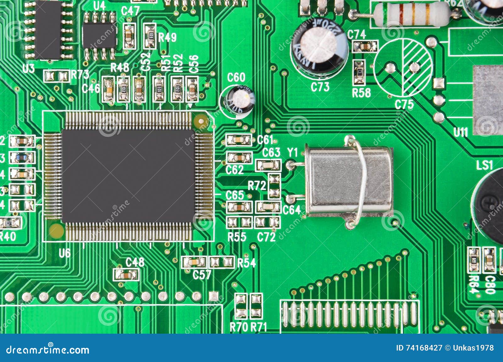 Green modem motherboard stock image. Image of modem, connector - 74168427
