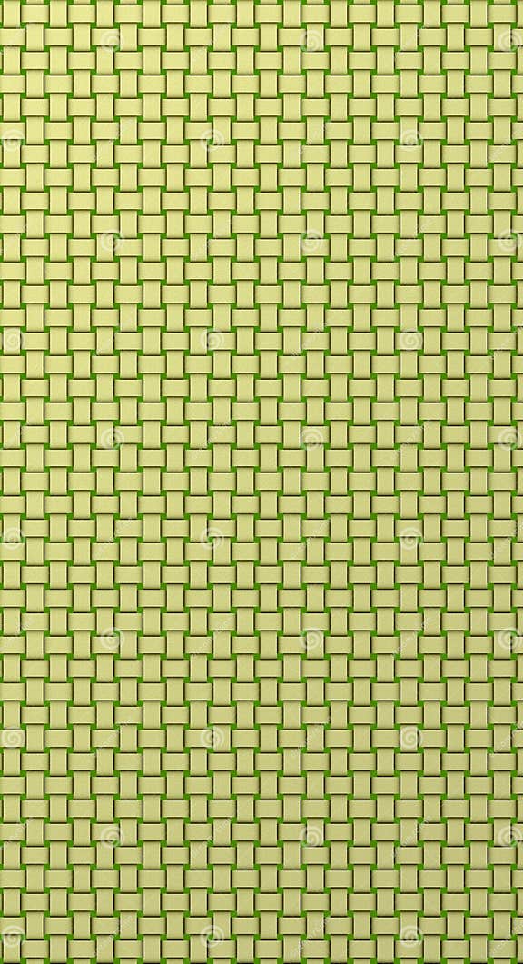 Green Modern Abstract Pattern of Horizontal Digital Stock Illustration ...