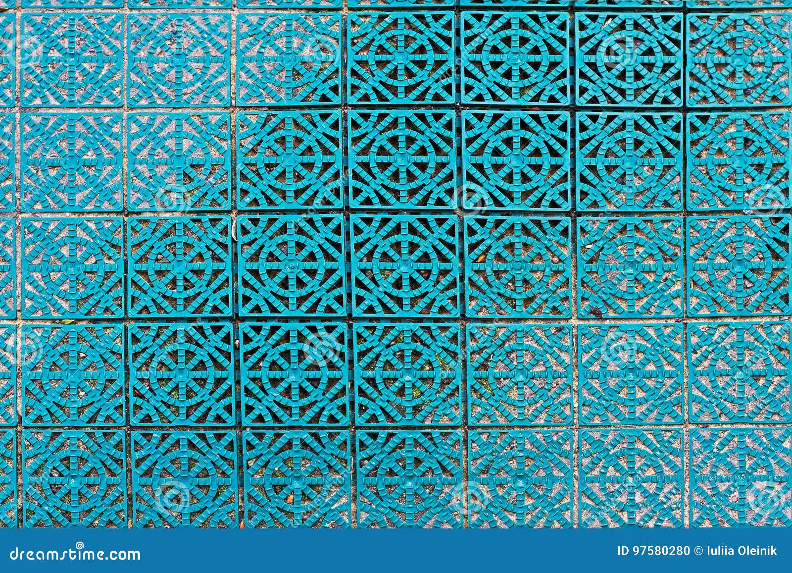 Green Modular Plastic Floor Tiles Stock Photo - Image of green, pattern ...