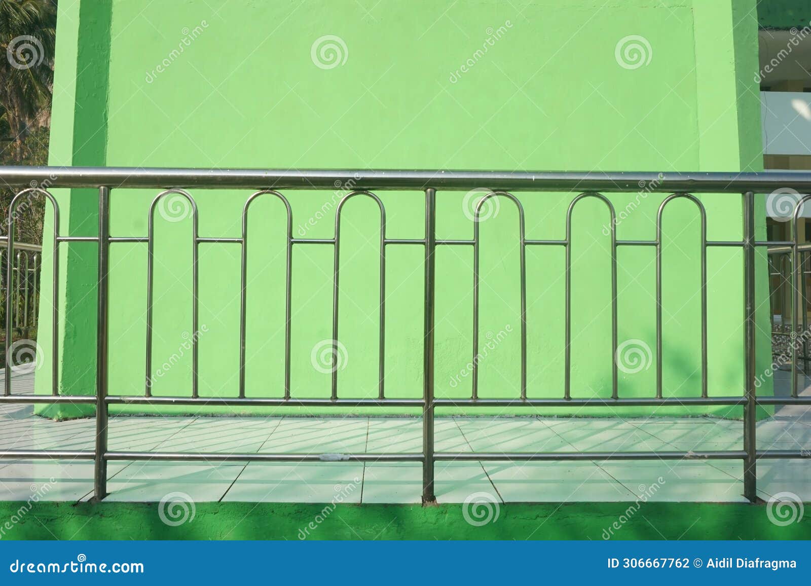 Green Mosque Wall Texture Suitable Stock Photo - Image of blank, angle ...