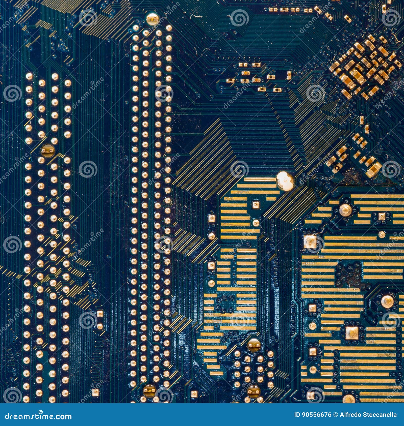 Green motherboard circuit stock photo. Image of equipment - 90556676