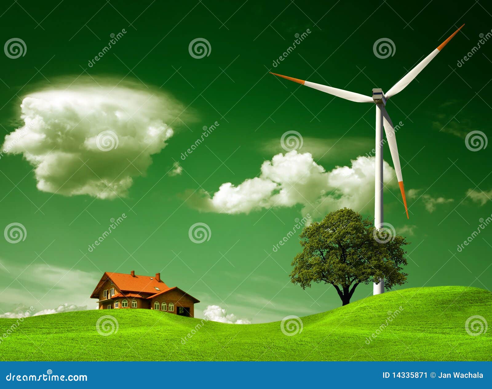 Green natural environment stock image. Image of environment - 14335871