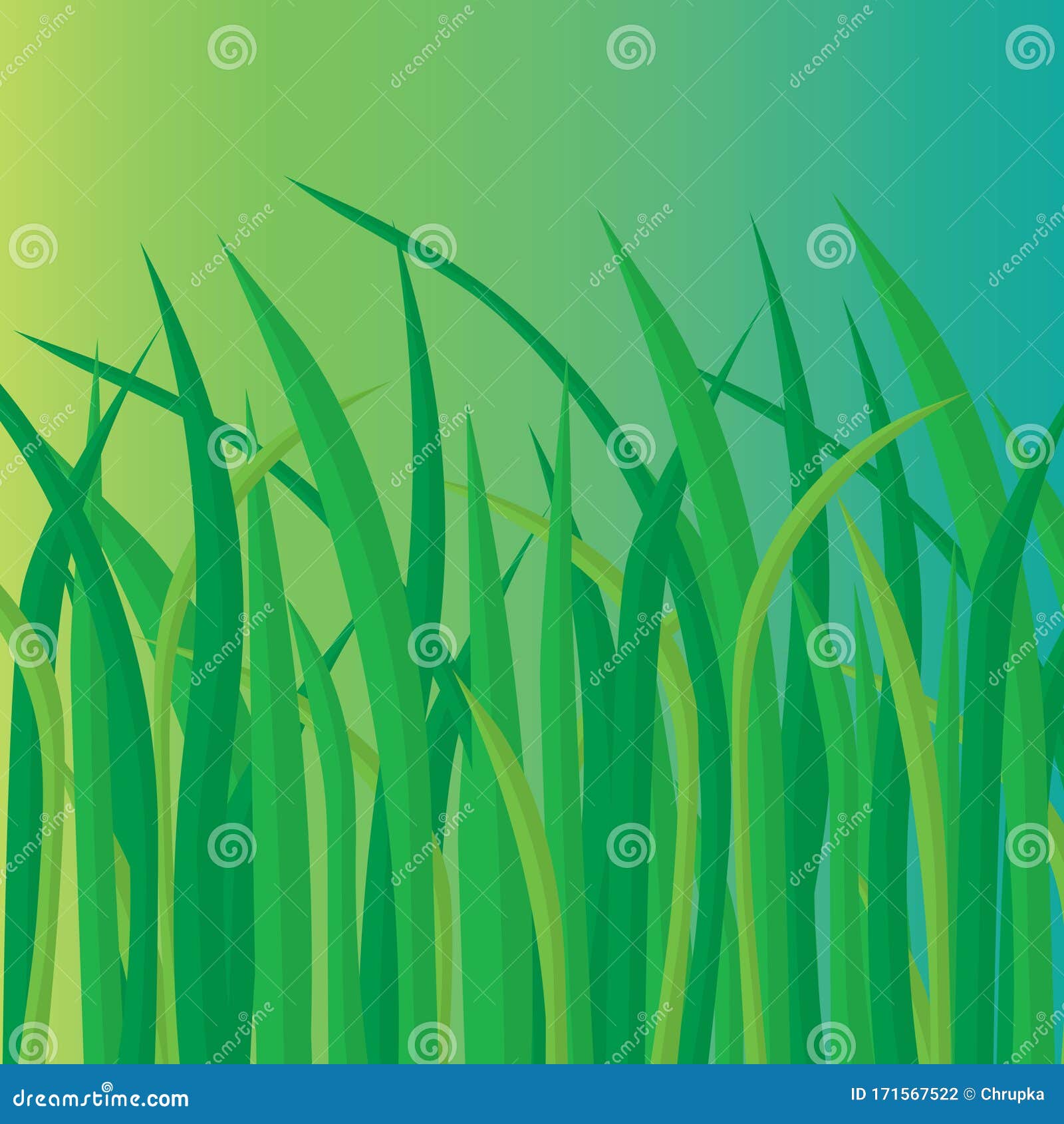 Green nature background stock vector. Illustration of fresh - 171567522