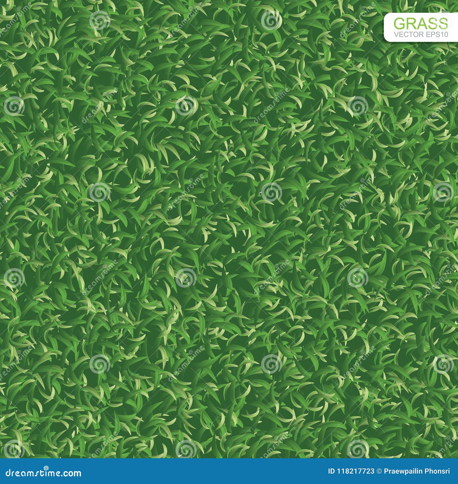 Green Nature Lawn Grass Texture and Pattern Background. Vector. Stock ...