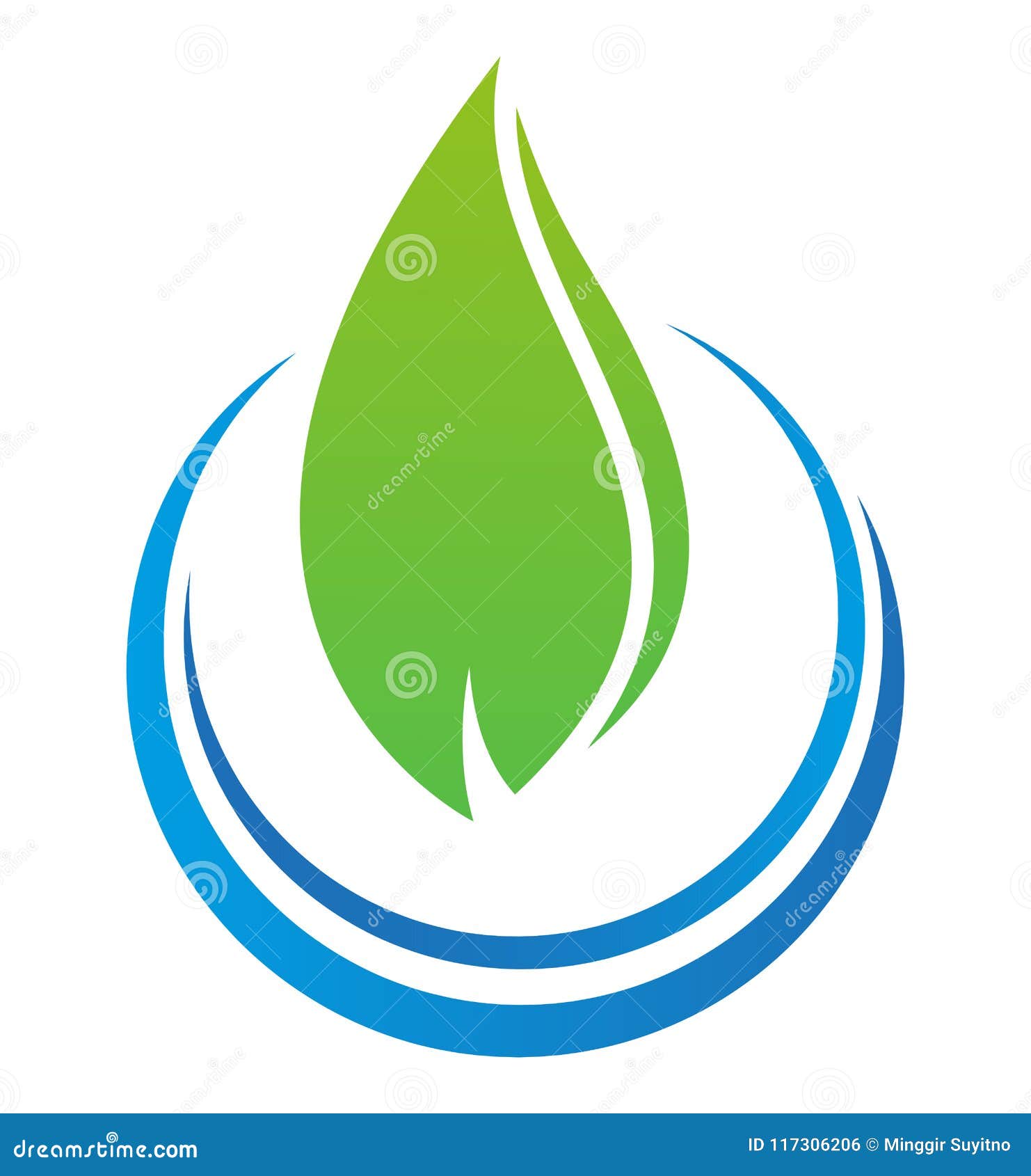 Green Nature Symbol Element and Icon Stock Vector - Illustration of ...