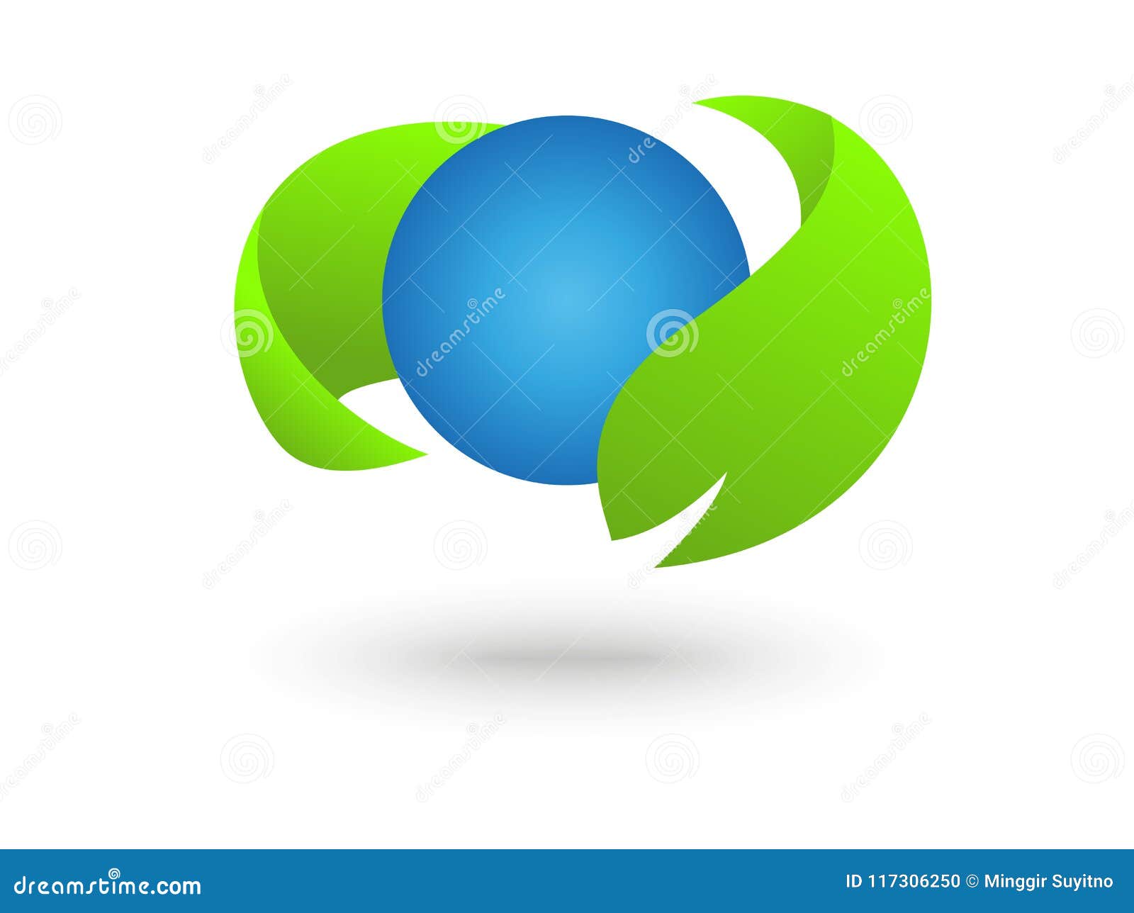 Green Nature Symbol Element and Icon Stock Vector - Illustration of ...