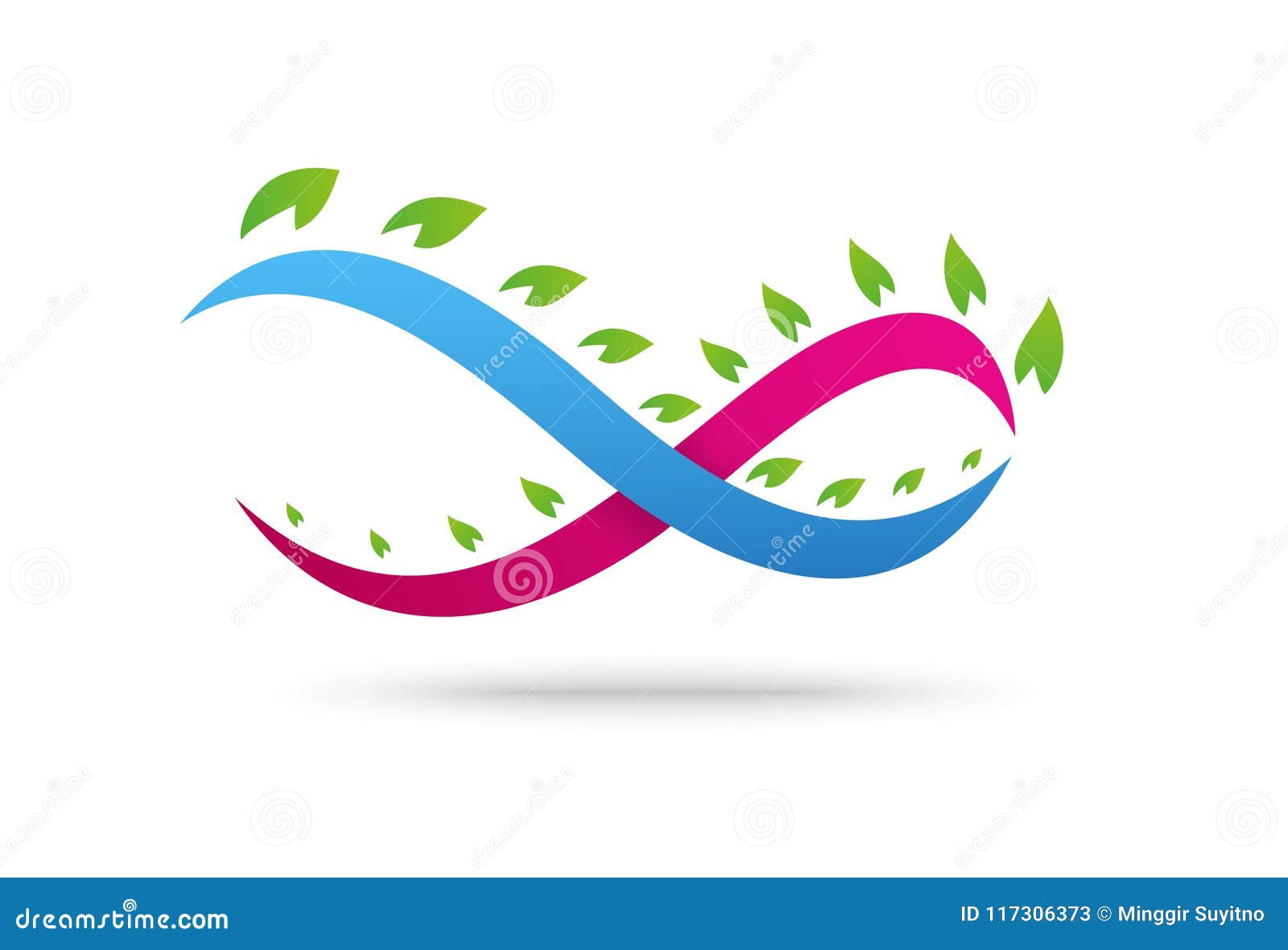 Green Nature Symbol Element and Icon Stock Vector - Illustration of ...