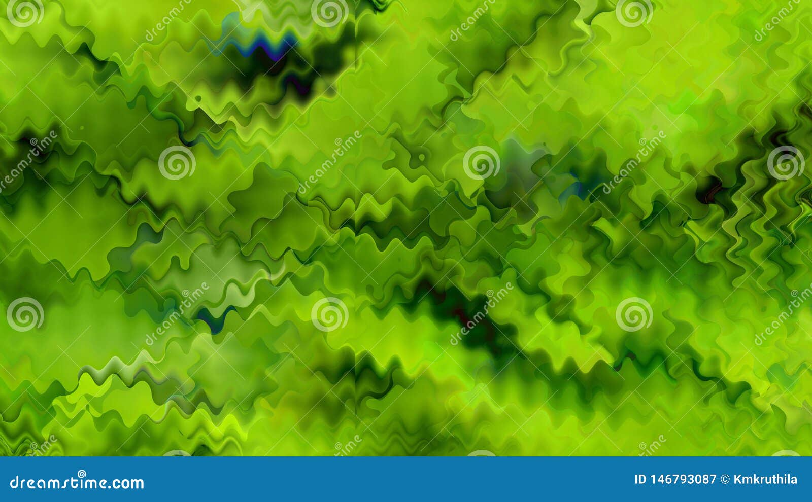 Green Nature Vegetation Background Beautiful Elegant Illustration ...