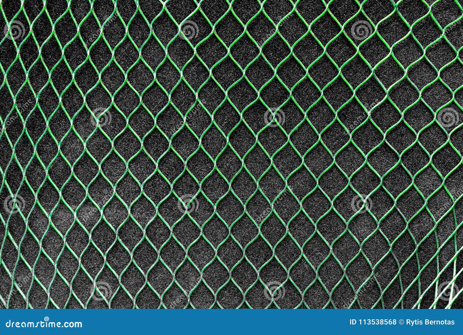 Green Net on the Grey Soft Background Stock Photo - Image of foam ...