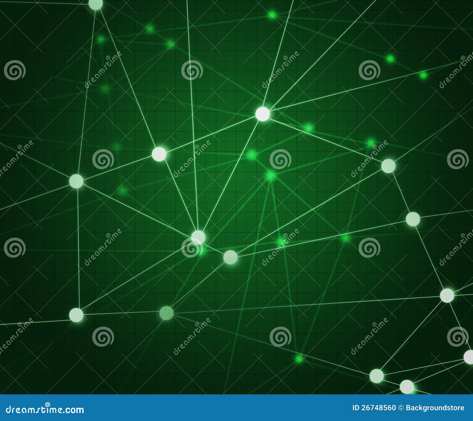 Green Network Background stock illustration. Illustration of global ...