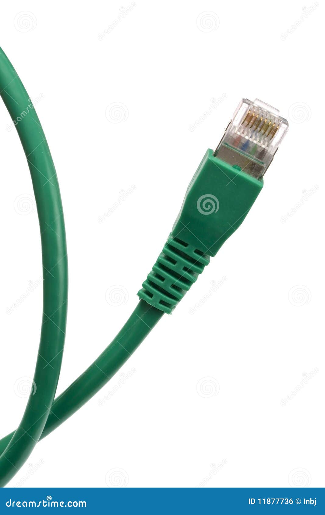 Green network cable stock photo. Image of cable, interconnect - 11877736