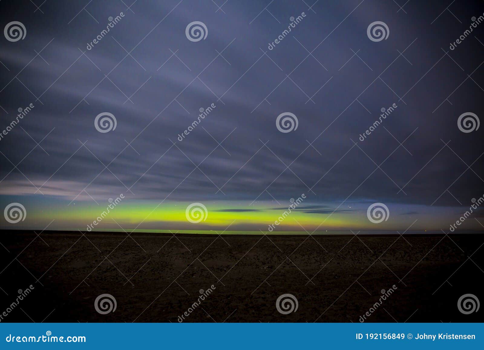 A green night sky stock image. Image of view, nature - 192156849