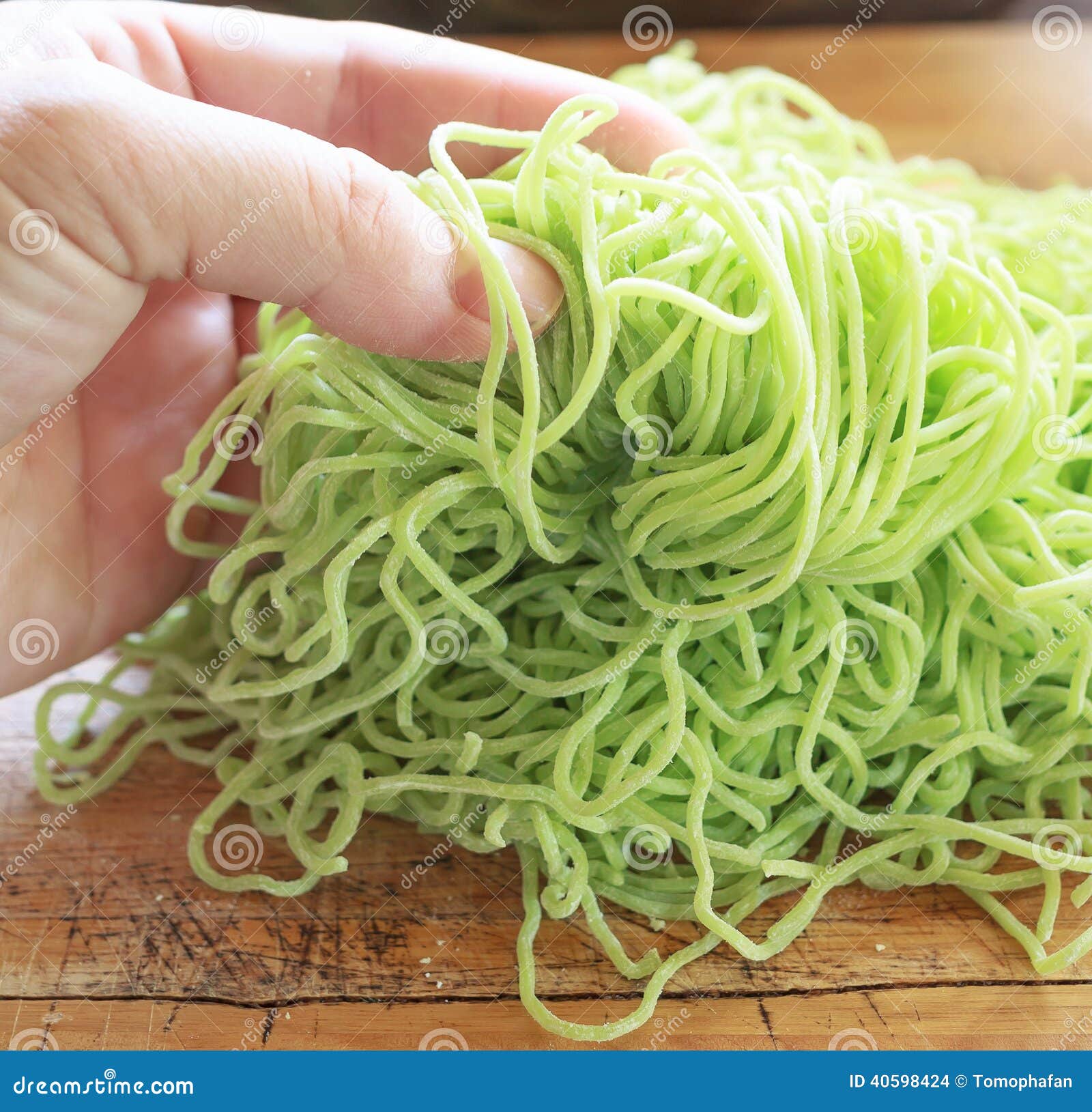Green noodles stock photo. Image of ingredient, asian - 40598424