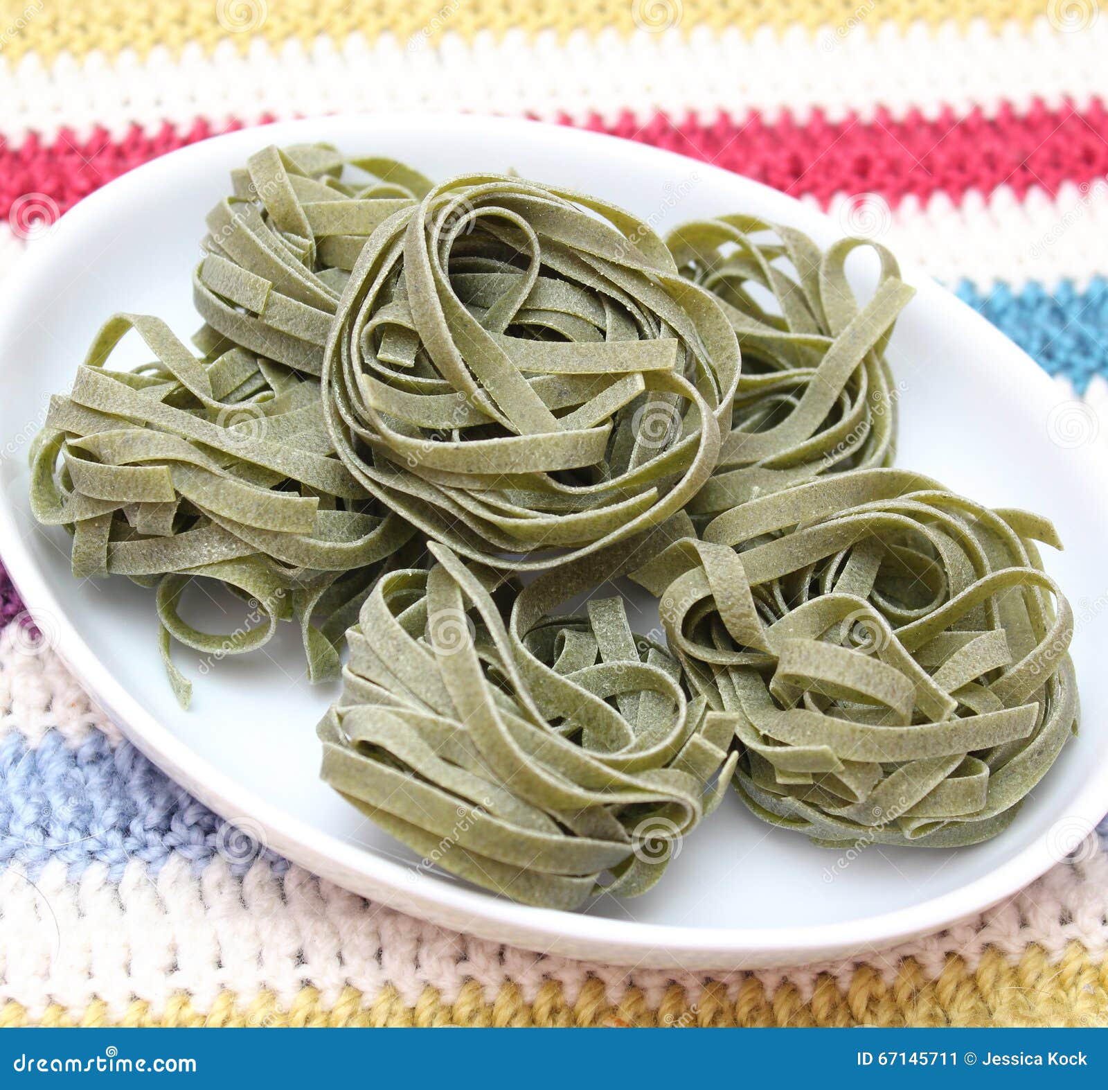 Green noodles stock image. Image of uncooked, food, noodle - 67145711