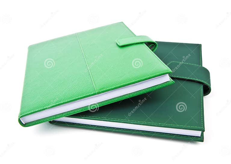 Green note book. stock image. Image of curl, green, memo - 25450361