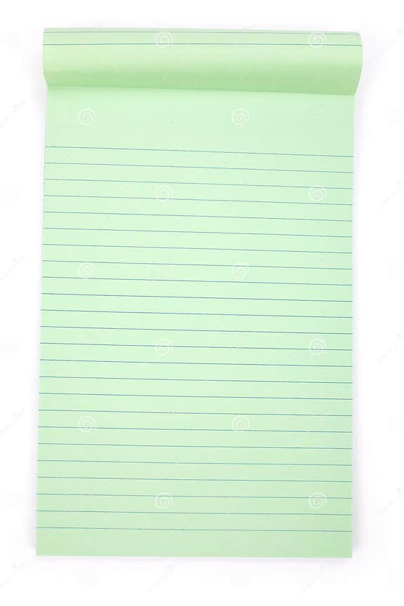 Green note paper stock photo. Image of isolated, office - 3536564