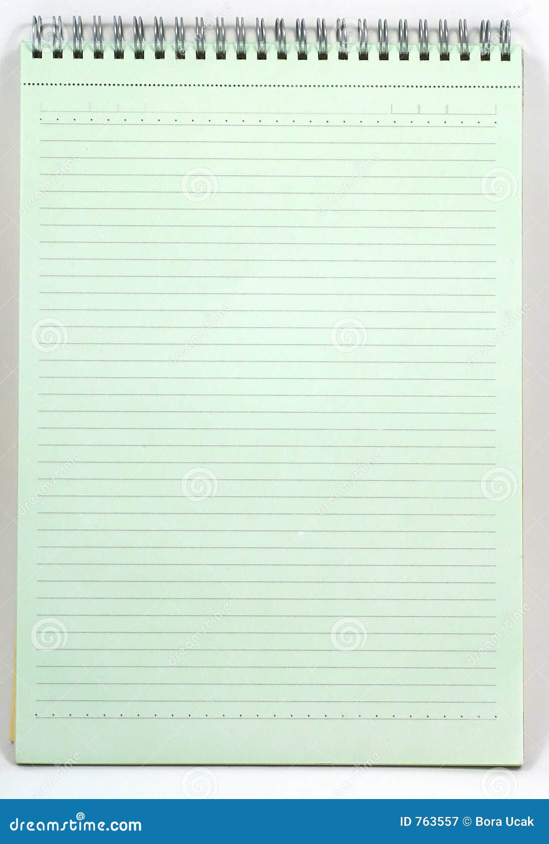 Green notebook stock image. Image of blank, white, draw - 763557