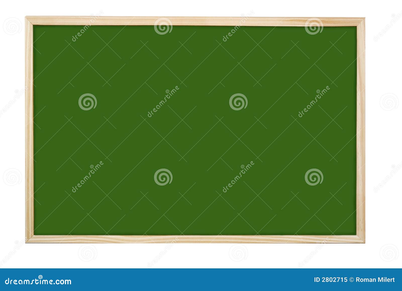 Green notice board stock image. Image of frame, empty - 2802715