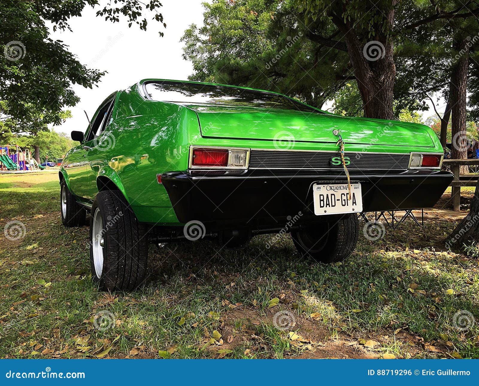 Green Nova editorial photo. Image of vehicle, hotrod - 88719296