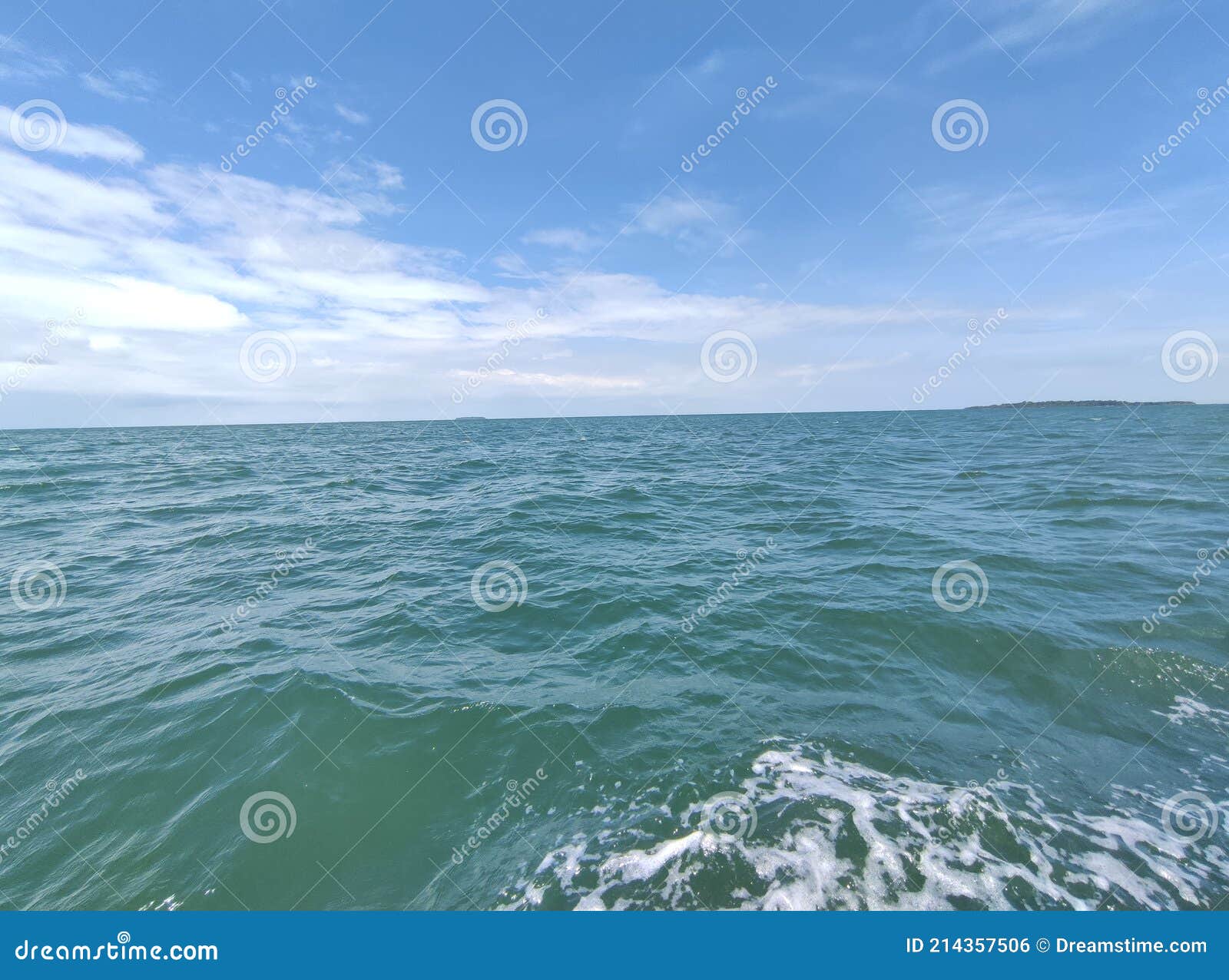 Green ocean stock photo. Image of ocean, terrain, cliff - 214357506