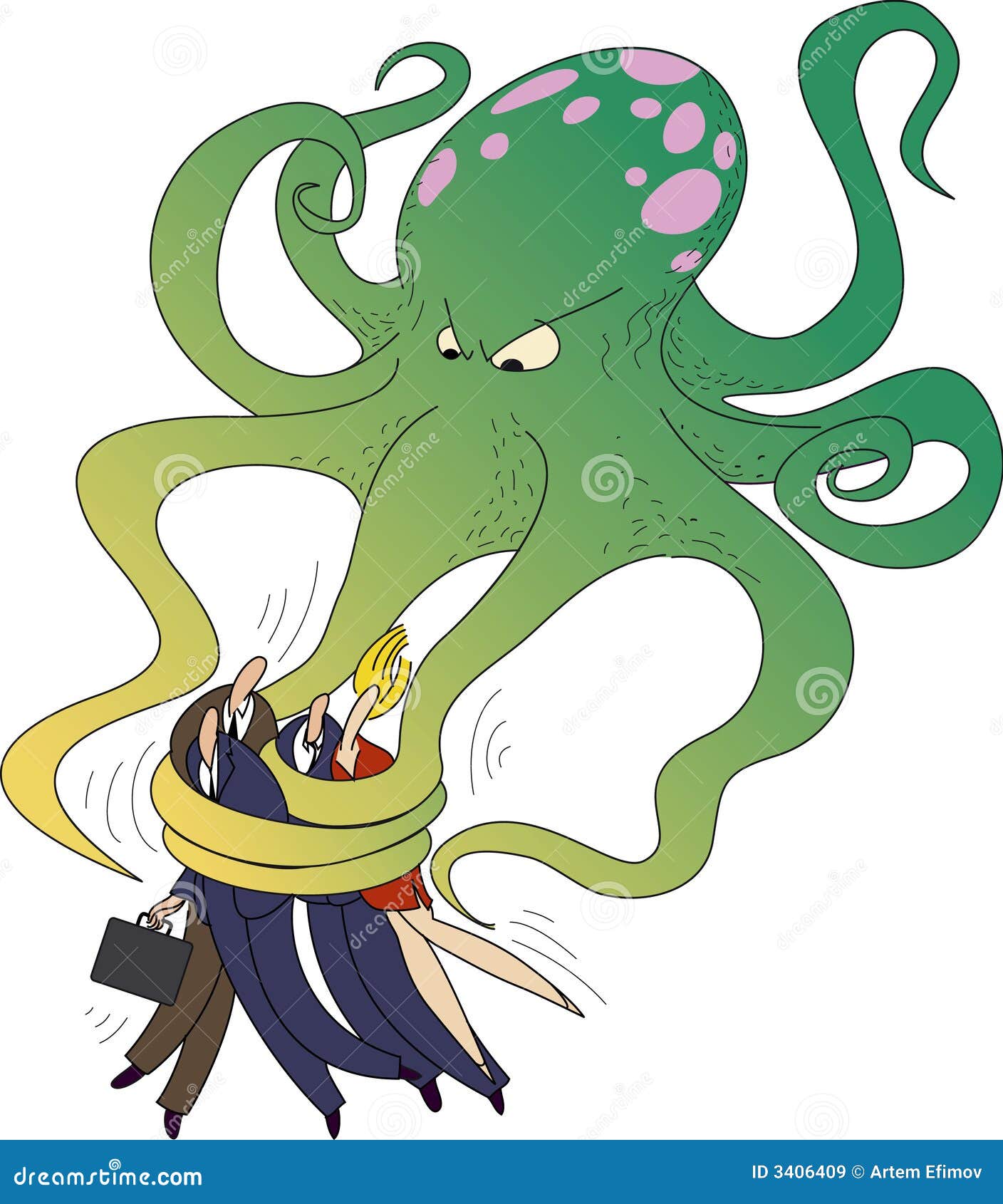 Strong Octopus Stock Illustrations – 217 Strong Octopus Stock ...