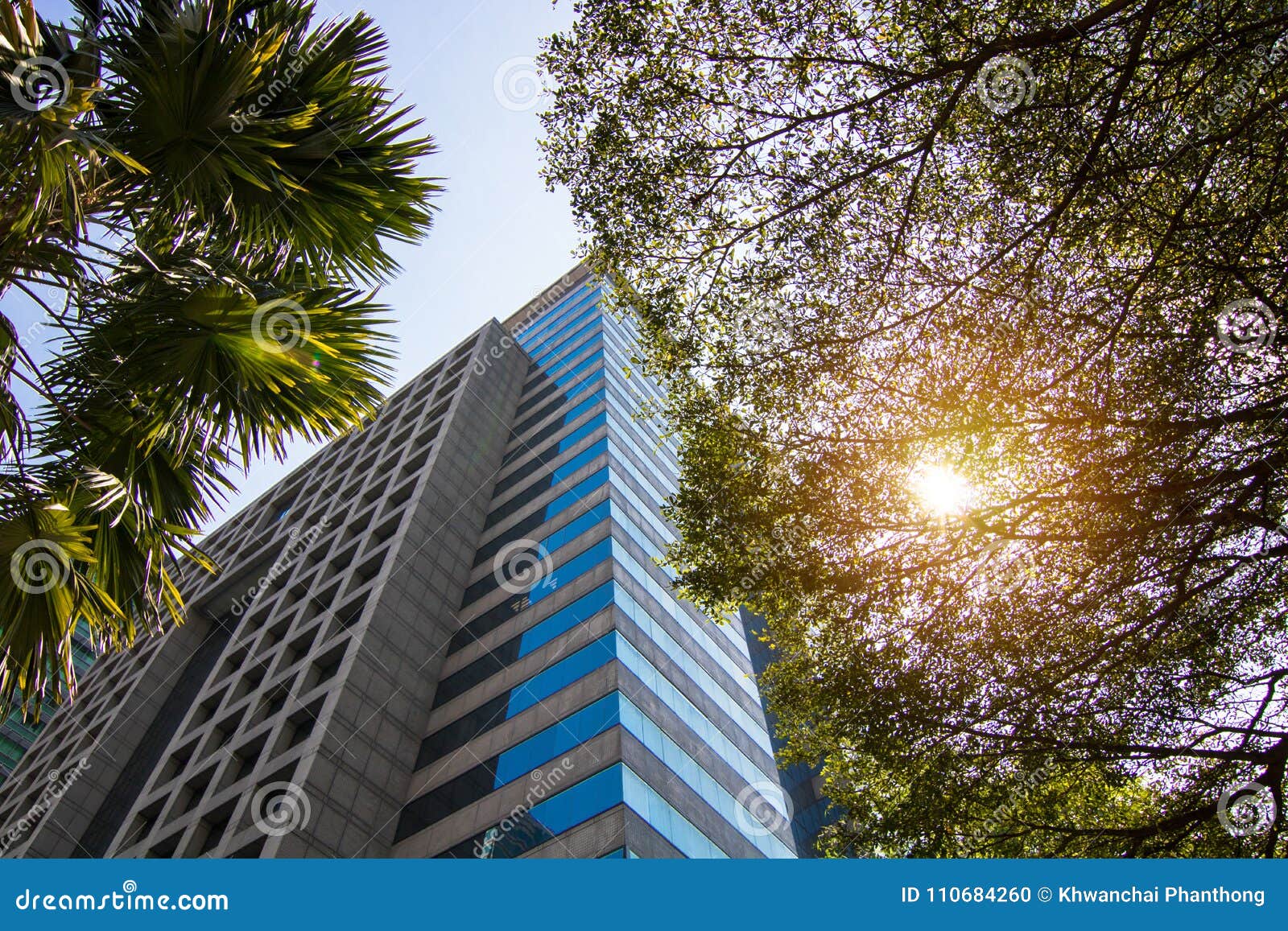 Green Office and Building Concept, Good Environment for Healthy Stock ...