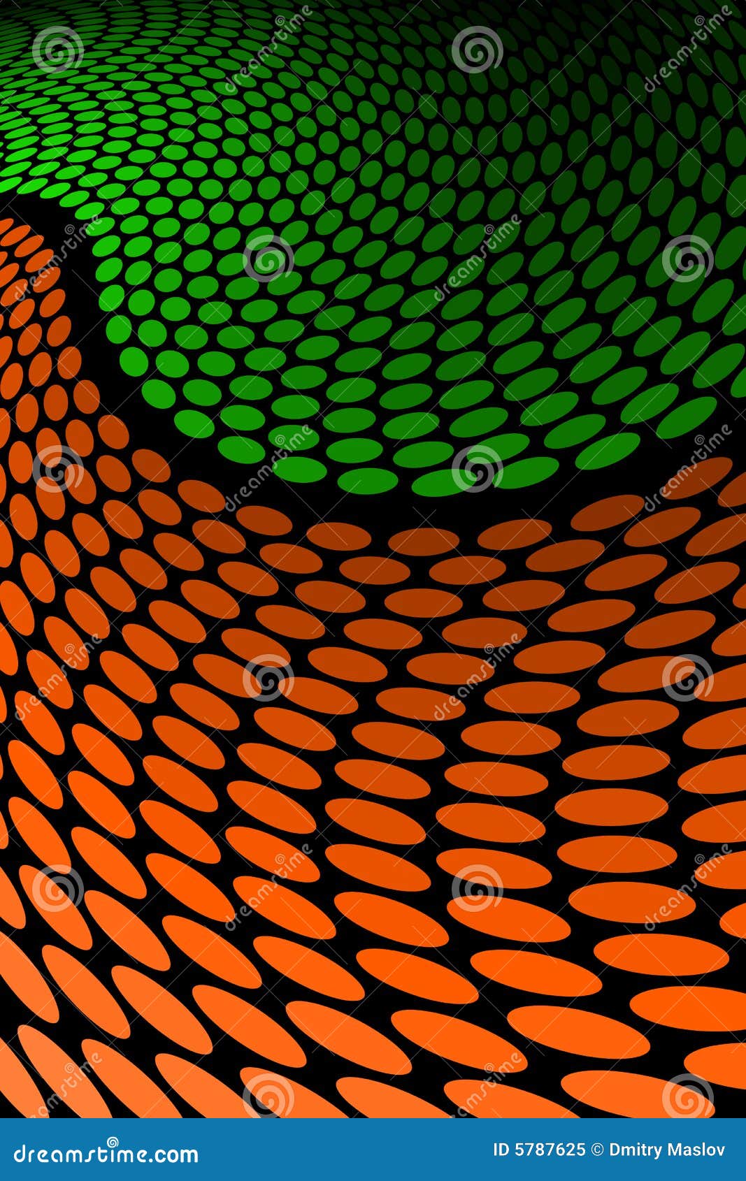 Green and Orange stock vector. Illustration of pattern - 5787625