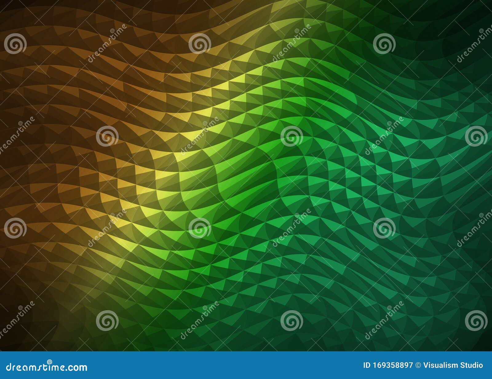 Green and Orange Abstract Geometric Pattern and Texture for Any ...