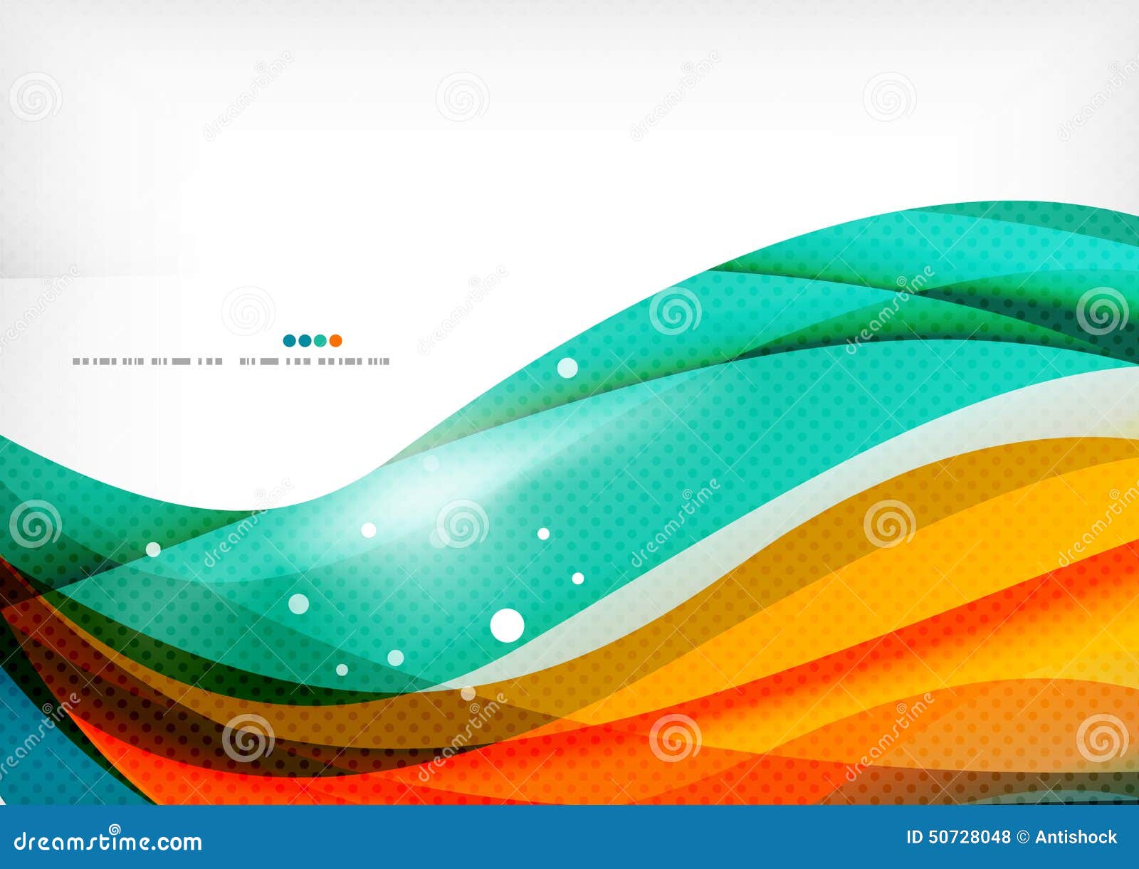 Green and Orange Lines Modern Abstract Background Stock Vector ...