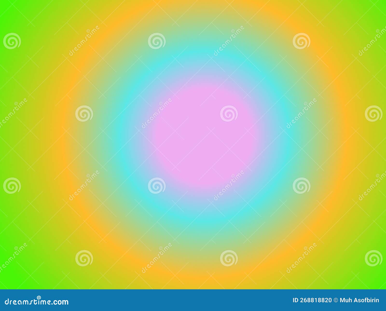 Green Orange Pink and Lightblue Gradients Color Stock Illustration ...