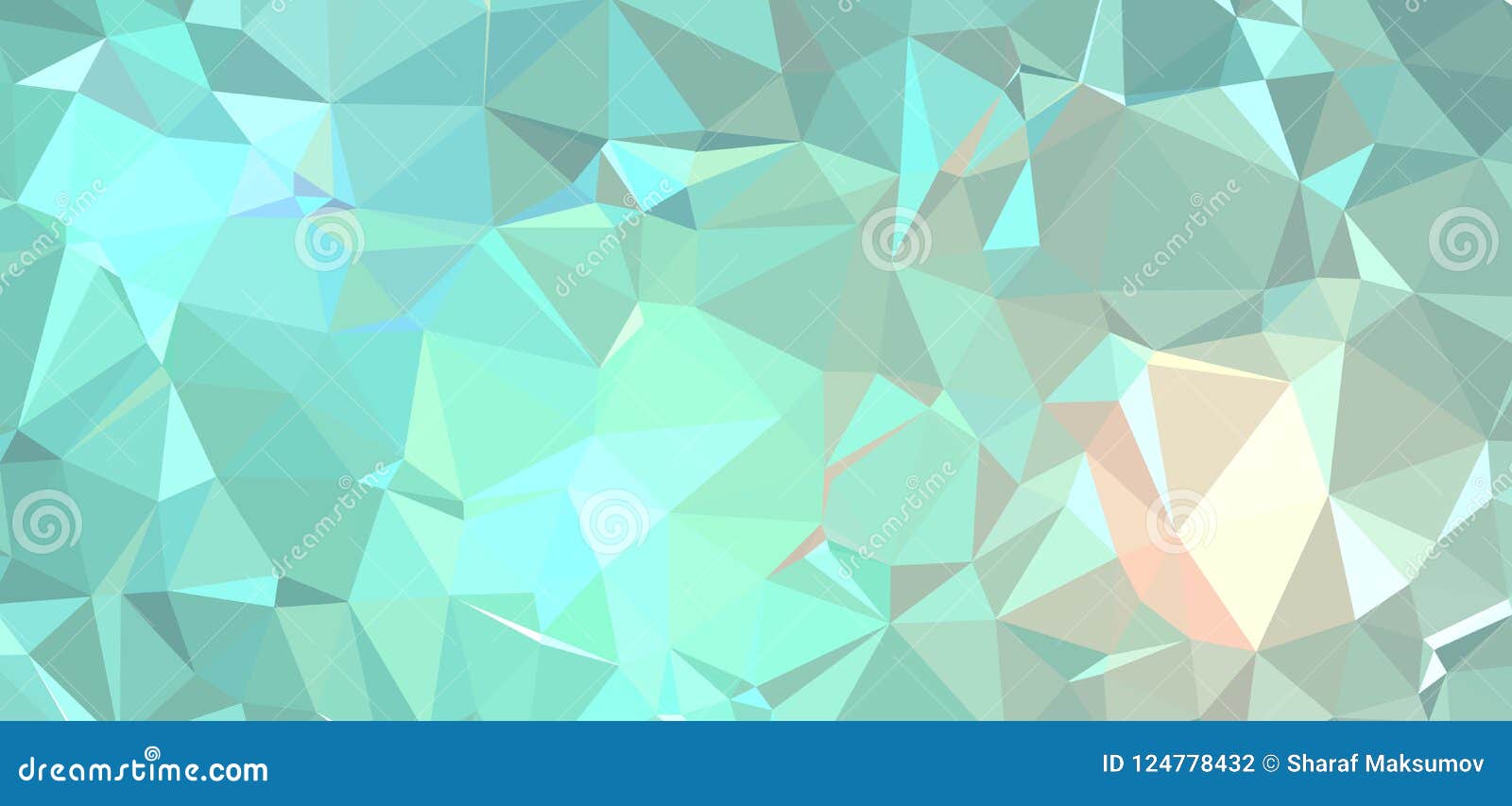 Green and Orange Triangle Polygon Background Illustration. Stock ...