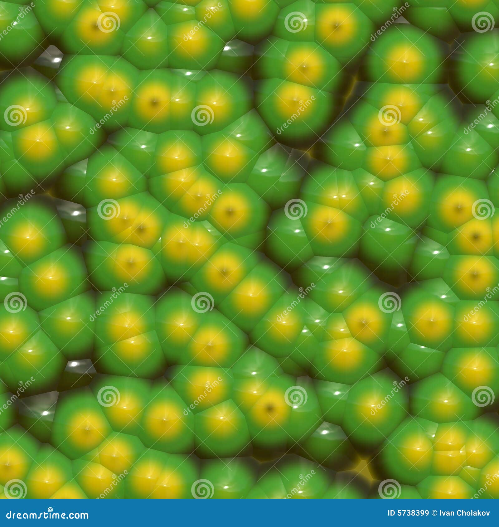 Green organic cells stock illustration. Illustration of green - 5738399