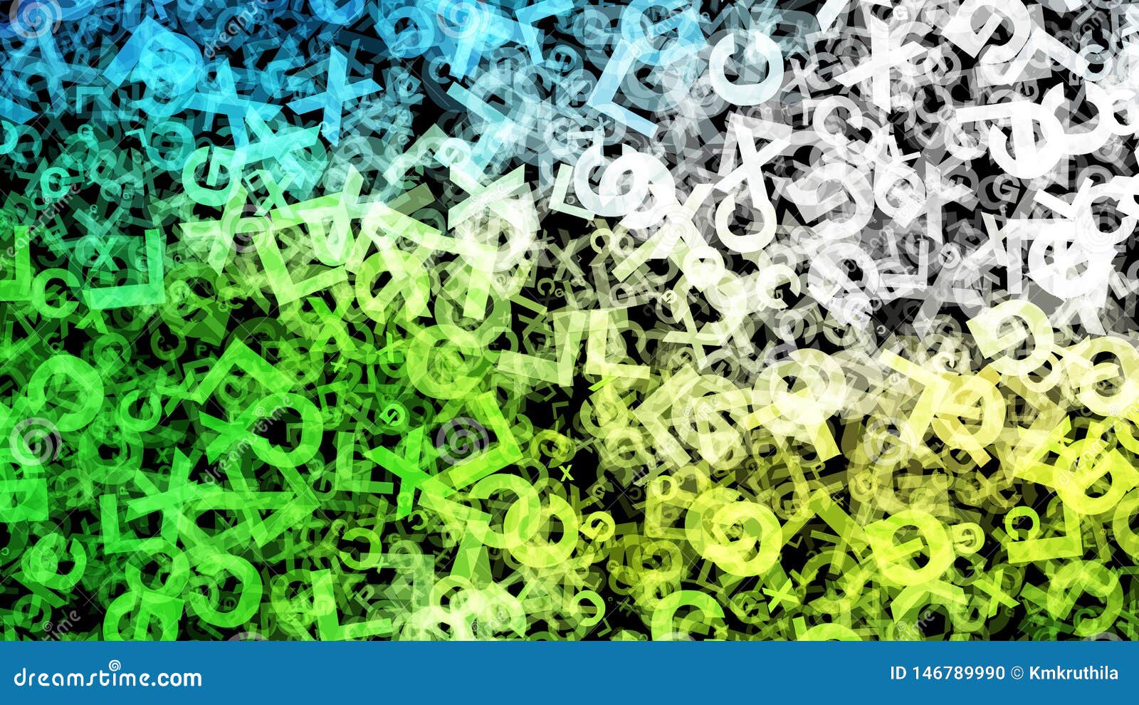 Green Organism Pattern Background Beautiful Elegant Illustration ...