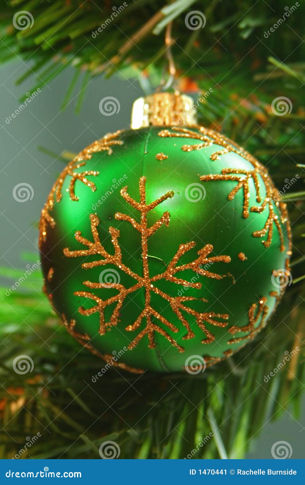 Green Ornament Picture. Image: 1470441
