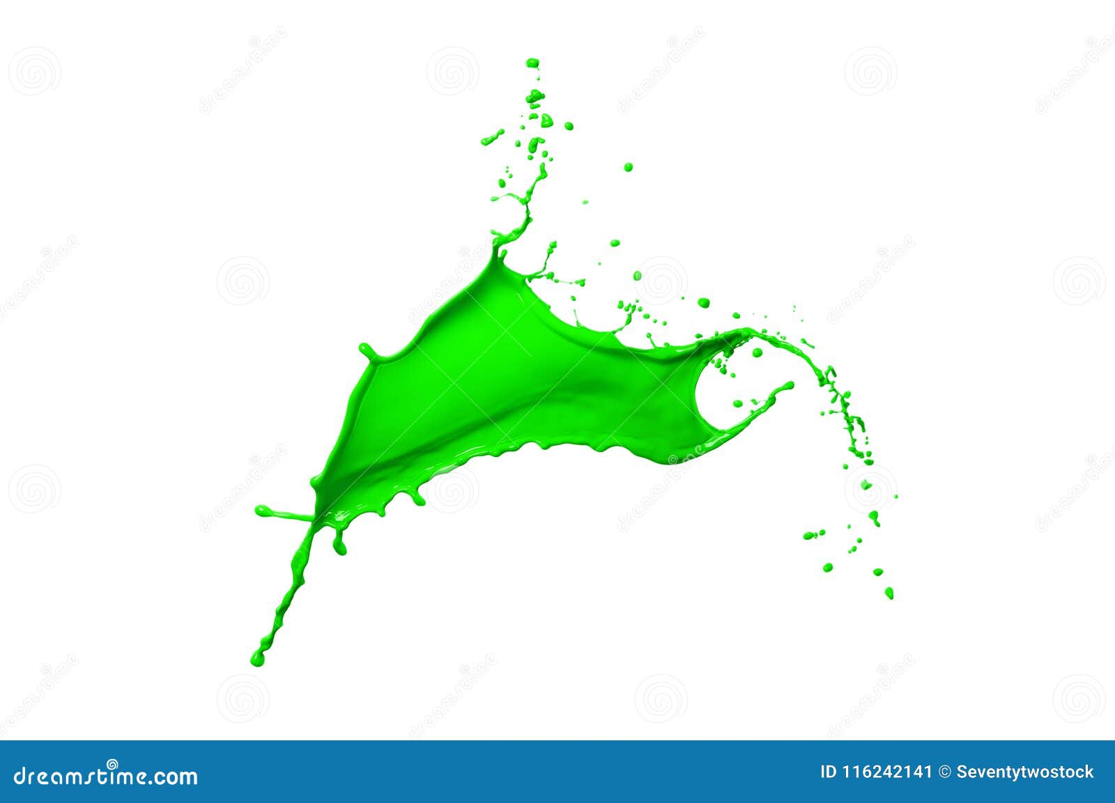 Green paint splash stock image. Image of drop, abstract - 116242141