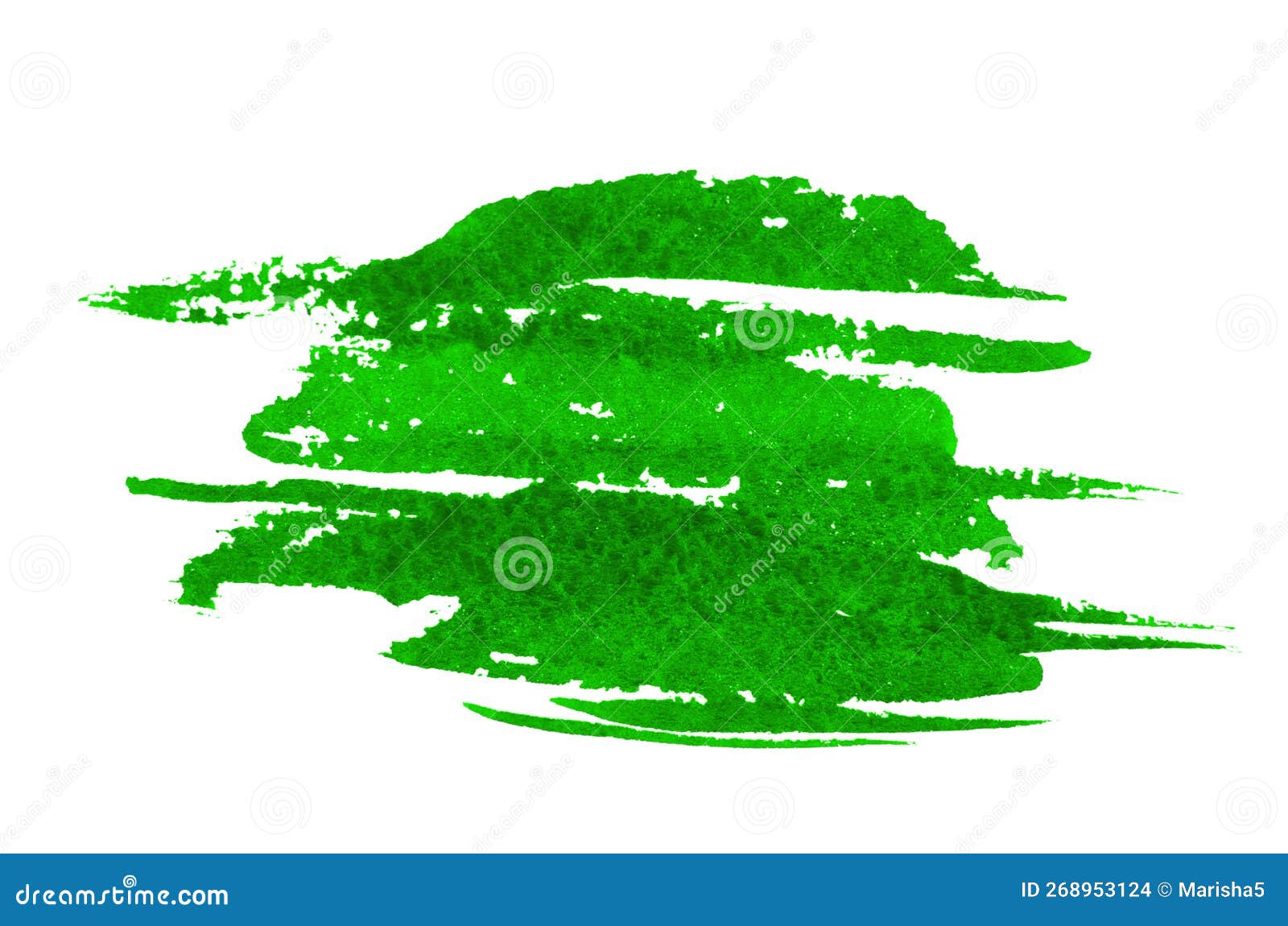 Green paint strokes stock photo. Image of abstract, colorful - 268953124