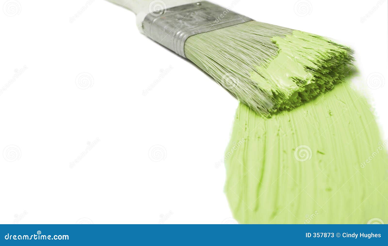 Green paintbrush stock image. Image of cover, calm, outline - 357873