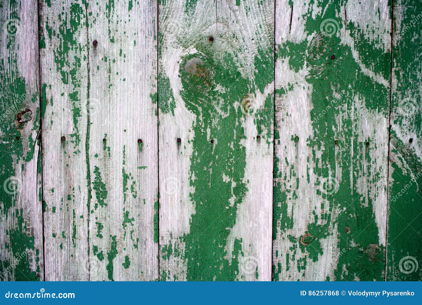 Green Painted Old and Worn Hardwood Planks Surface As Background Image ...