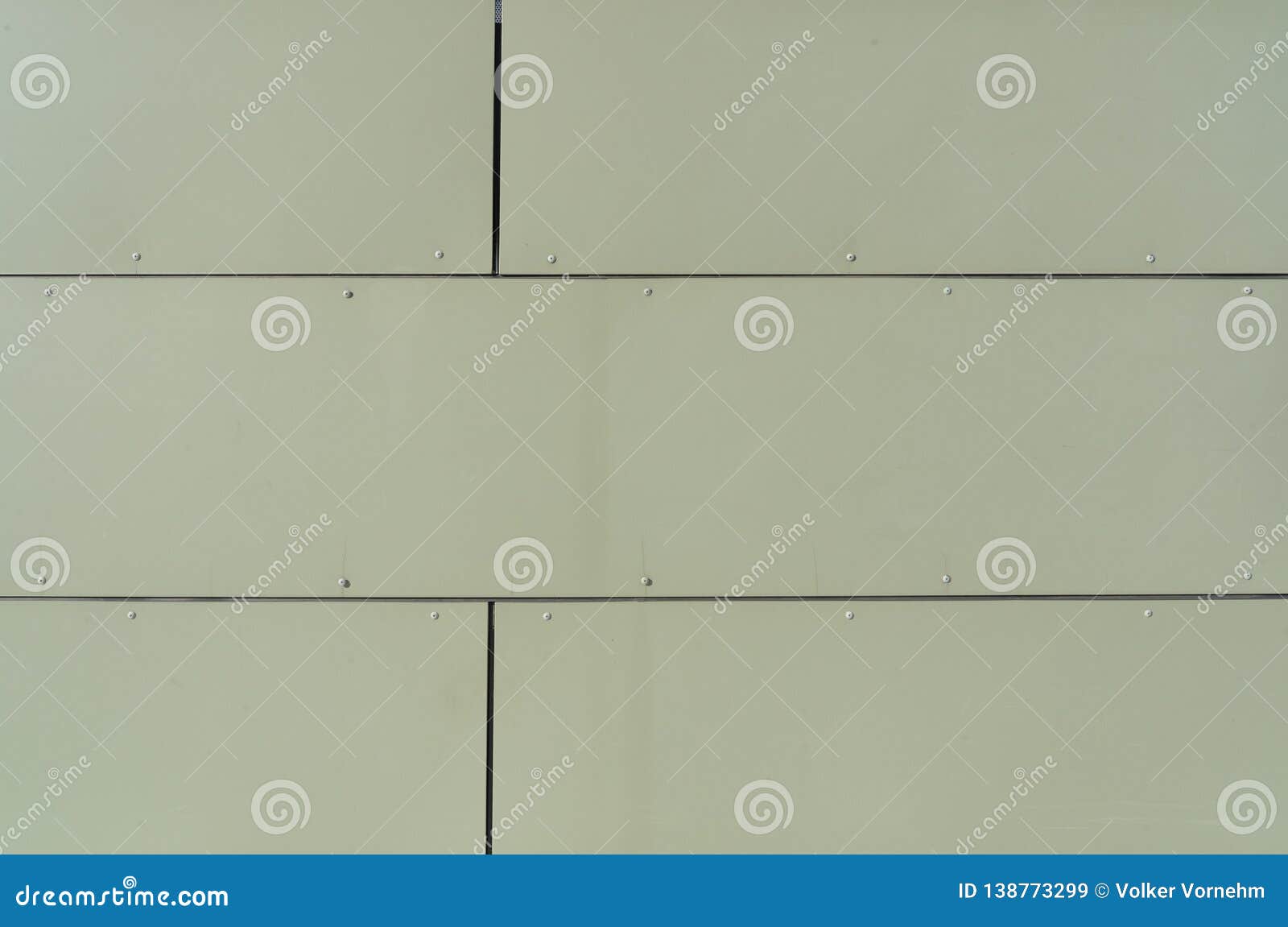 Green Panel Cover with Panels of a Facade with Intermediate Joints ...