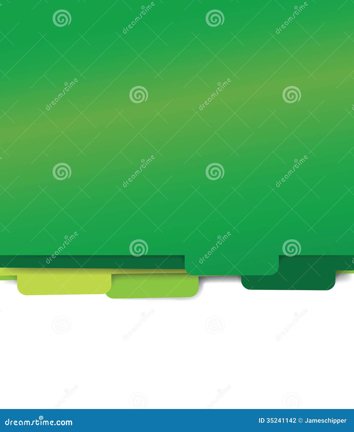 Green paper folder files stock illustration. Illustration of filing ...