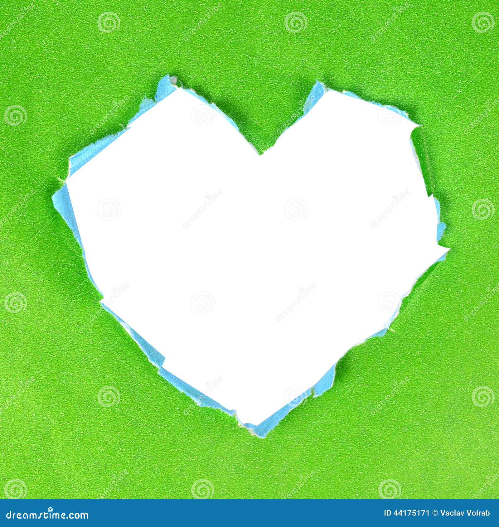 Green paper heart stock image. Image of white, concept - 44175171