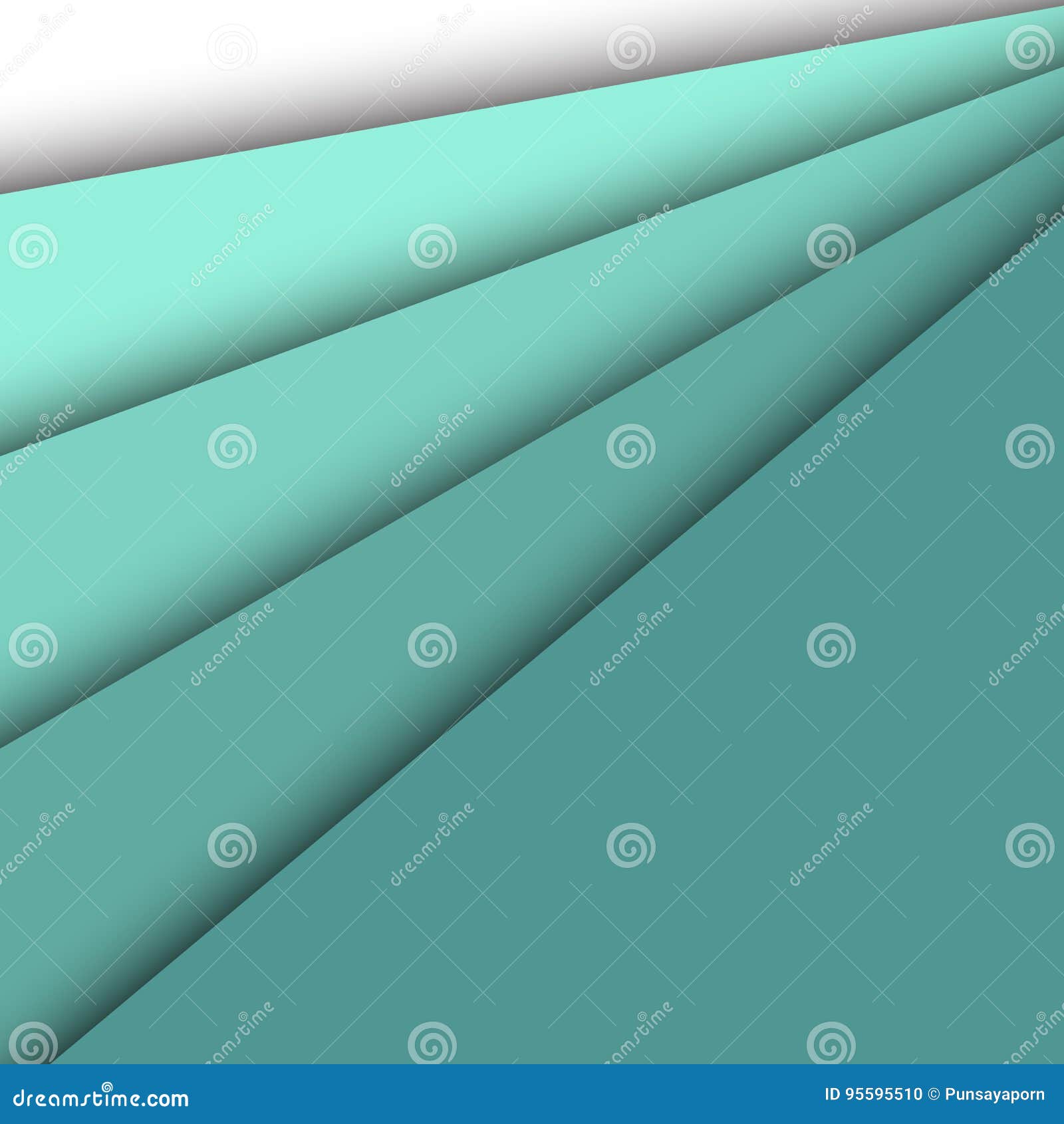 Green Paper Overlapping Abstract Background Stock Vector - Illustration ...