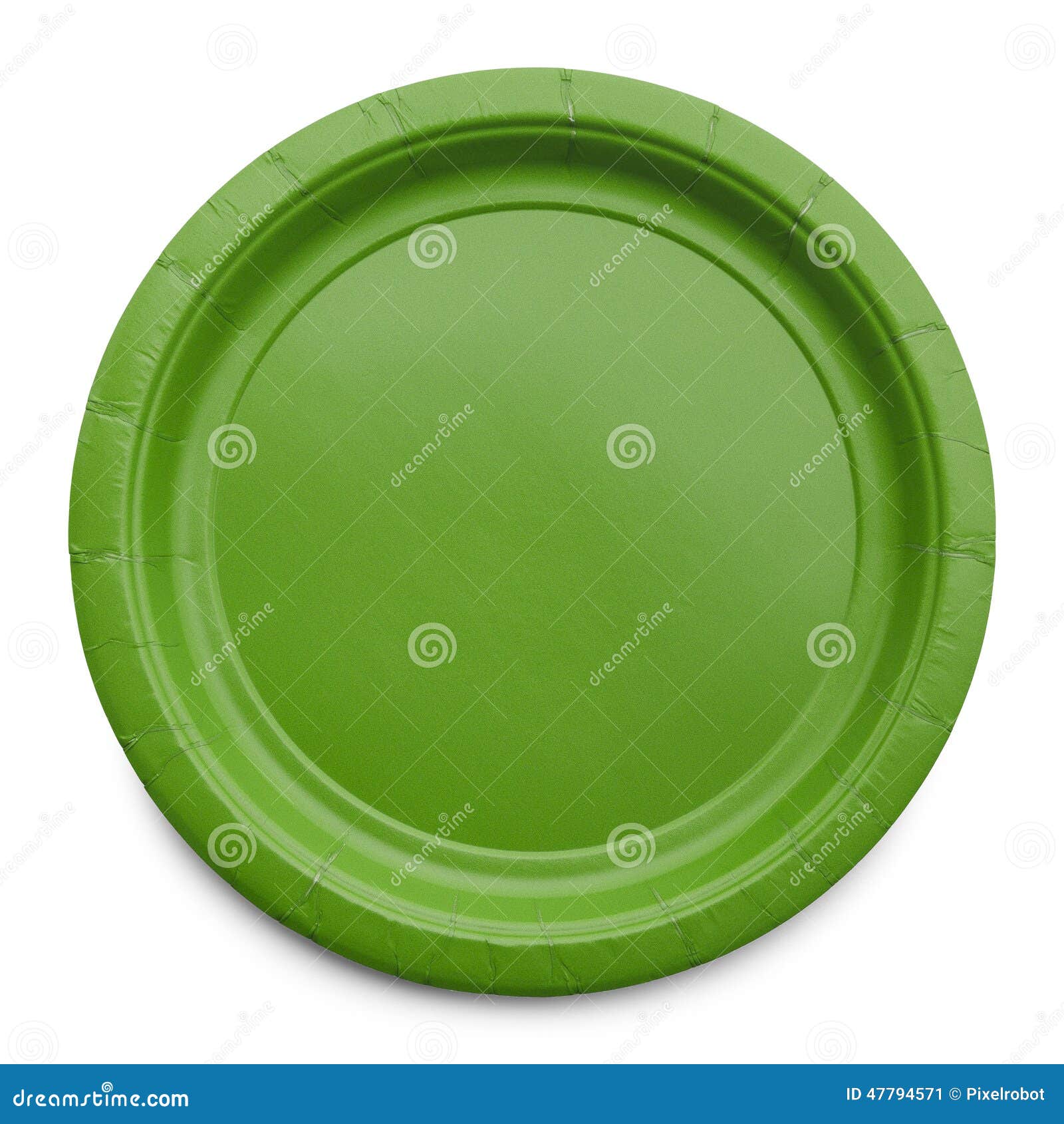 Green Paper Plate stock image. Image of food, picnic - 47794571