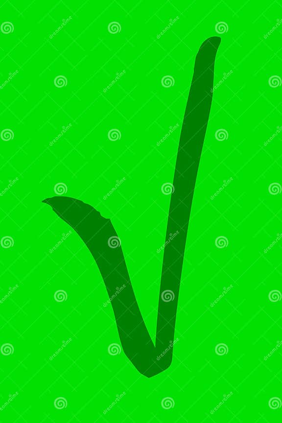 Green Tick Box stock vector. Illustration of cartoon - 233304446