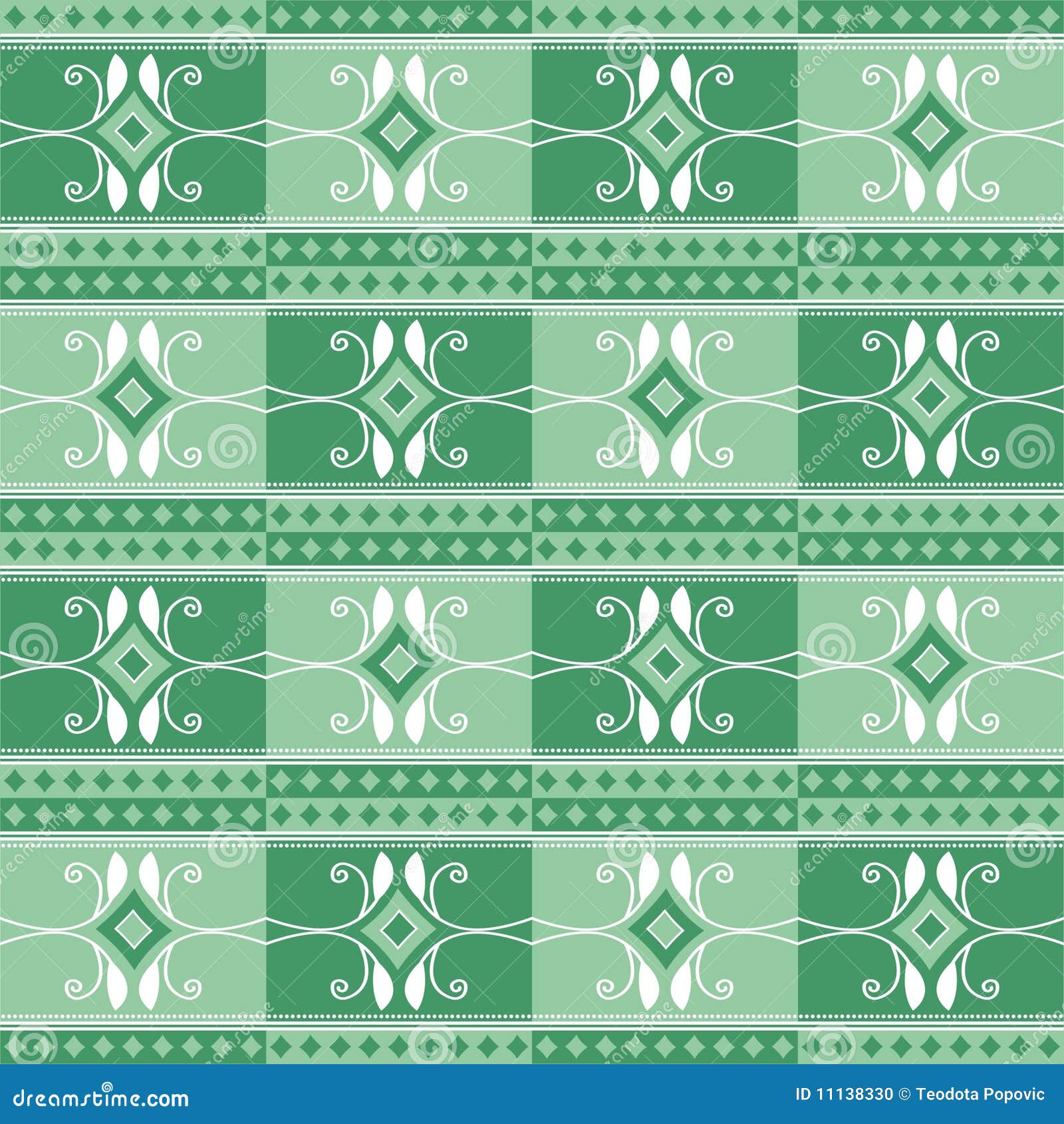 Green pattern stock vector. Illustration of abstract - 11138330
