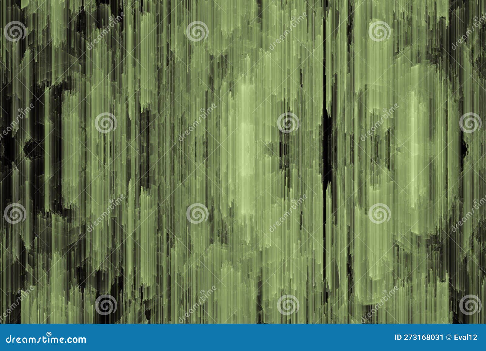 Green Pattern of Curved Vertical Rays on a Black Background. Stock ...