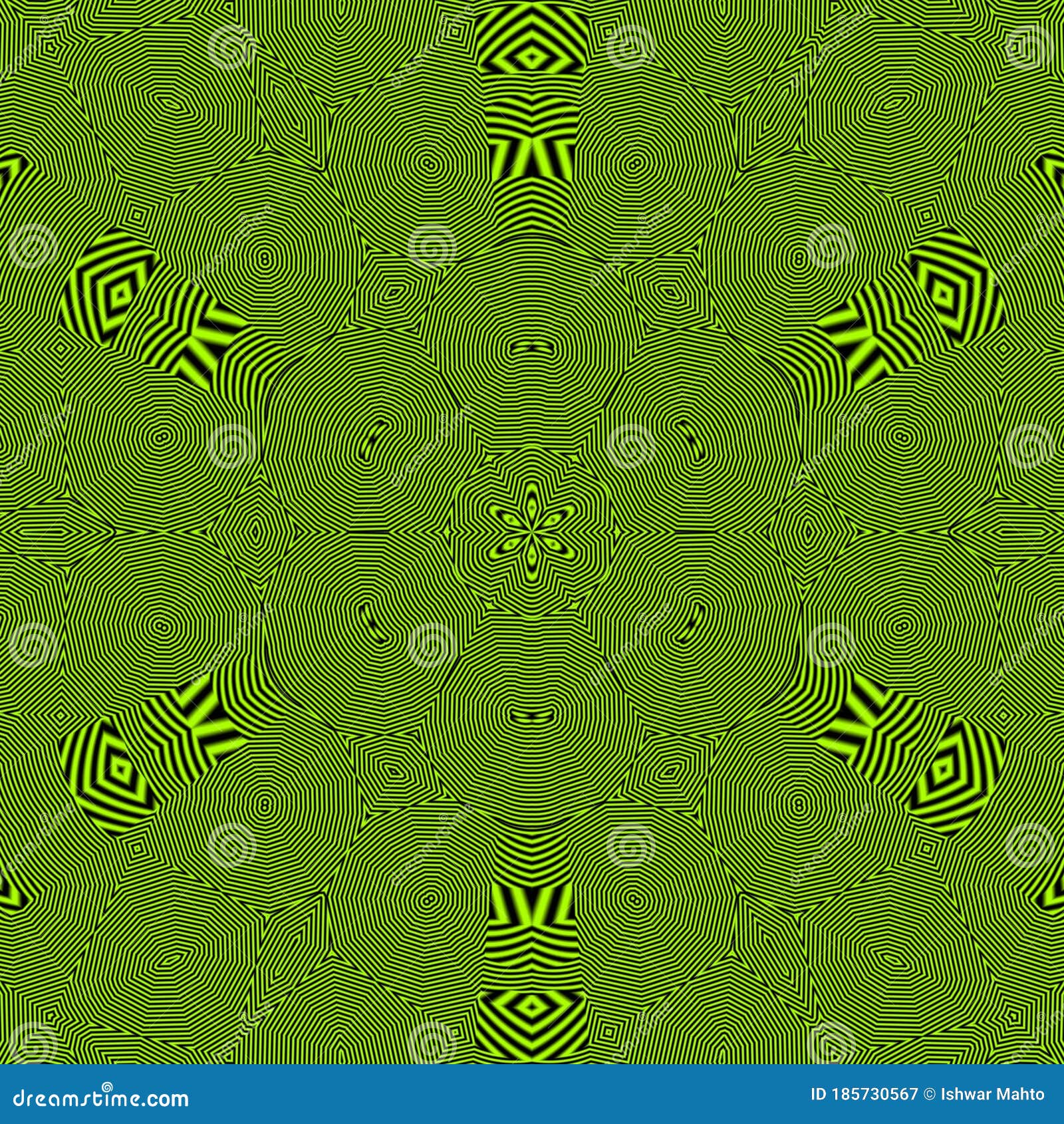 Green (pattern) design. stock illustration. Illustration of font ...