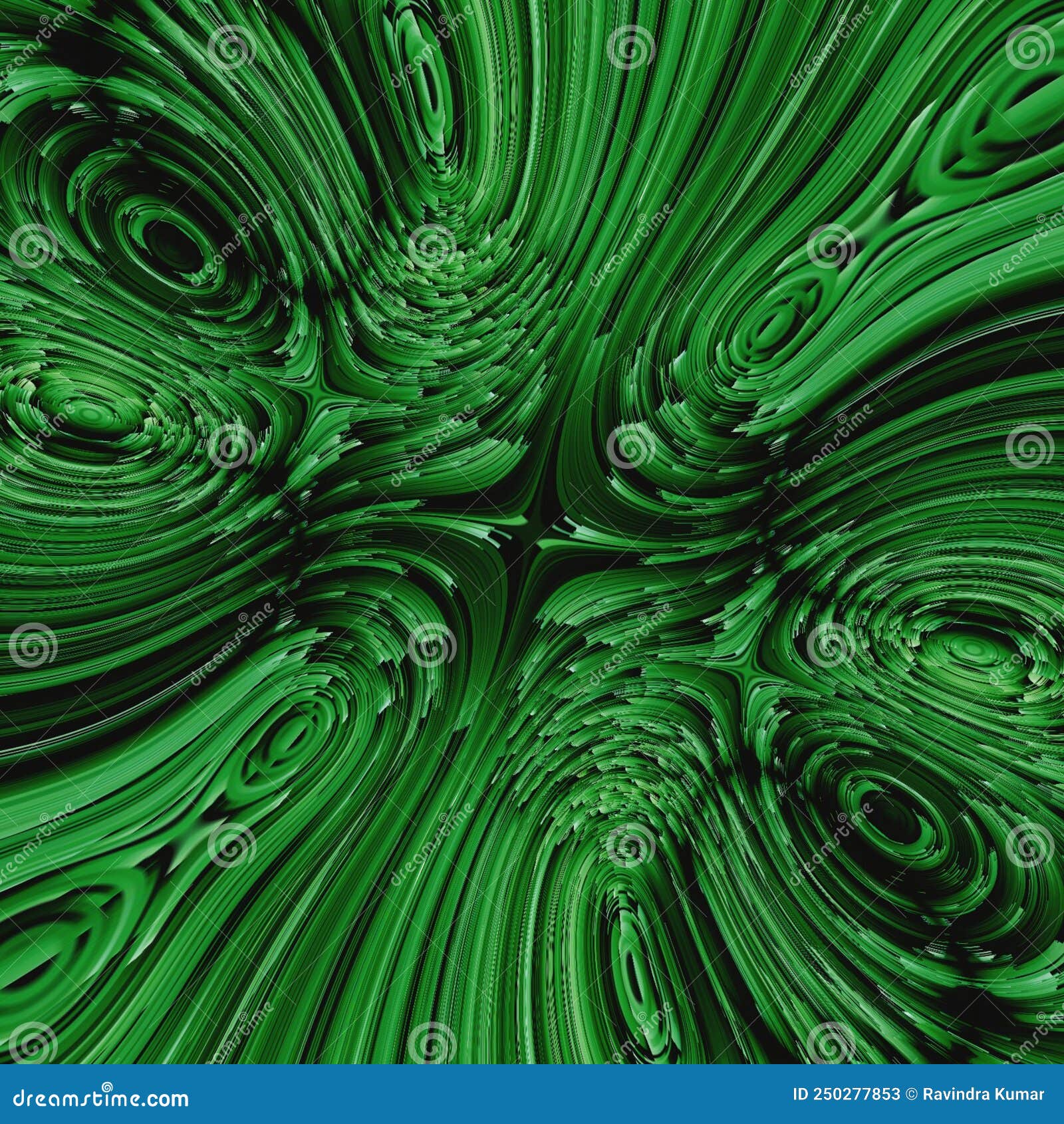 Green Pattern Design for Textile and Tiles. Stock Illustration ...